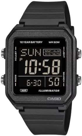 Buy Casio W-221H-1BVDF Digital Black Watch Unisex (I134) at Amazon.in