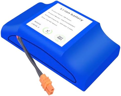 Amazon.com: 36V 4400mah Lithium Li-ion Battery replacement with XT60 ...
