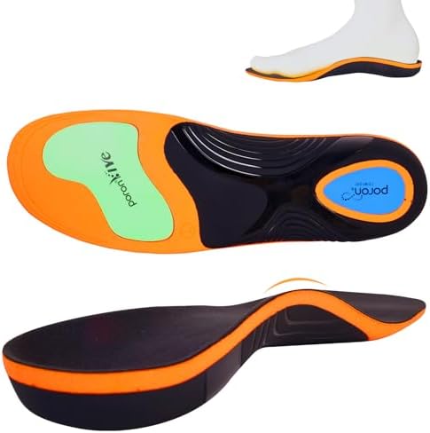Amazon.com: Work Boot Insoles for Men, Plantar Fasciitis Insoles High ...