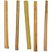 Amazon.com: 100 Pack Wood Bamboo Sticks for Crafts, DIY Bee Houses ...