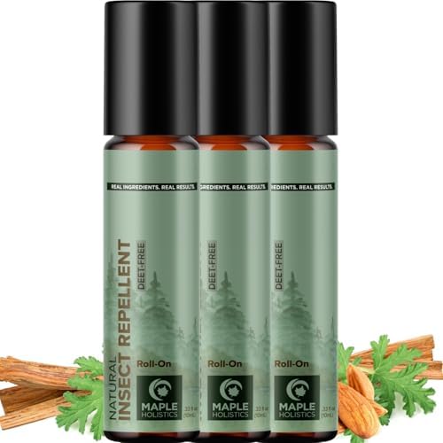 Amazon.com: Natural Roll on Bug Repellent Stick - DEET Free Insect ...