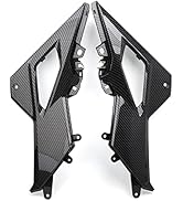 Amazon.com: Mokuo Motorcycle Carbon Fiber Front Mudguard Kit Fit for ...