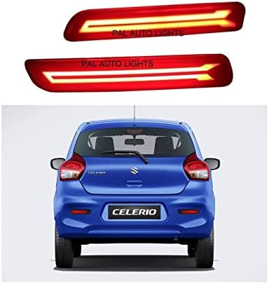 PALAUTOLIGHTS CELERIO Led Reflector Rear Bumper Brake ht Compatable ...