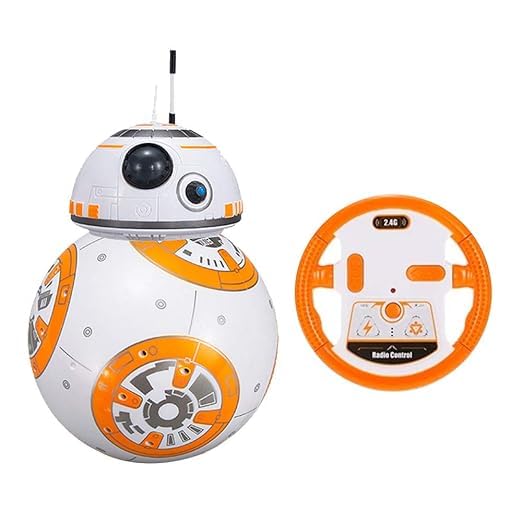 Buy nino's Robot Toys Intelligent Star Wars BB-8 Rc Robot 2.4g Remote Control Robot Sound Action ...