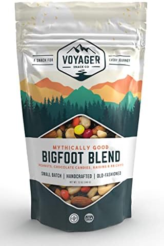 Amazon.com: Blazing Bigfoot Nuts Spicy Trail Mix - Funny Sasquatch ...