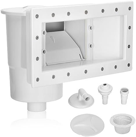 Amazon.com : Hayward SP1091WM Dyna-Skim Above-Ground Pool Skimmer,White ...