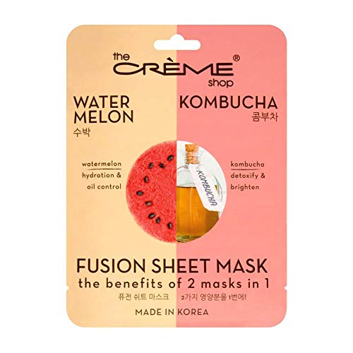 Amazon.com: Watermelon & Kombucha Fusion Sheet Mask Single : Everything ...