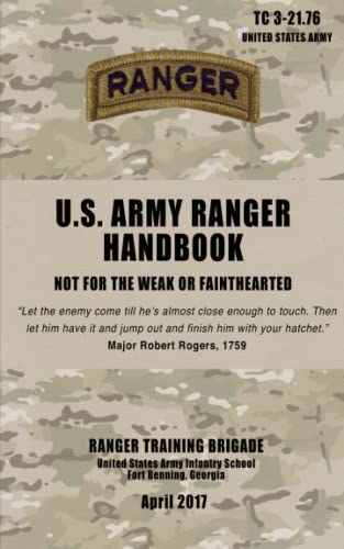 Snapklik.com : US Army Ranger Handbook TC 3-21.76: April 2017 Pocket ...