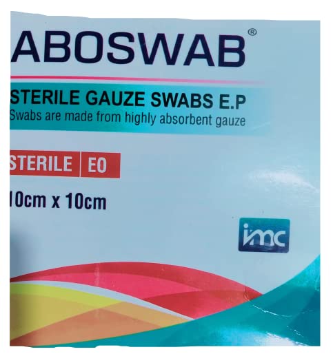 Sterile Gauze Swabs ep 10pc packet_(pack of 2)_Swanika Hewalth Care SWA ...
