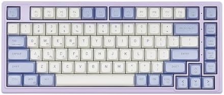 Amazon.com: Hexgears Purple Rain M2 Creamy TKL Mechanical Keyboard, 83 ...