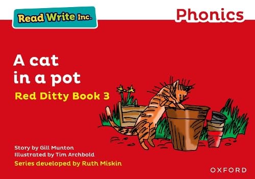 A Cat in a Pot (Red Ditty Book 3) (Read Write Inc. Phonics): Amazon.co ...