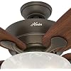 Amazon.com: Hunter Fan 60 inch New Bronze Ceiling Fan with LED Light ...