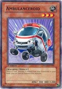 Amazon.com: Yu-Gi-Oh! - Ambulanceroid (POTD-EN009) - Power of The ...