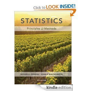 Amazon.com: Statistics - Principles and Methods: 9780470559970: Johnson ...