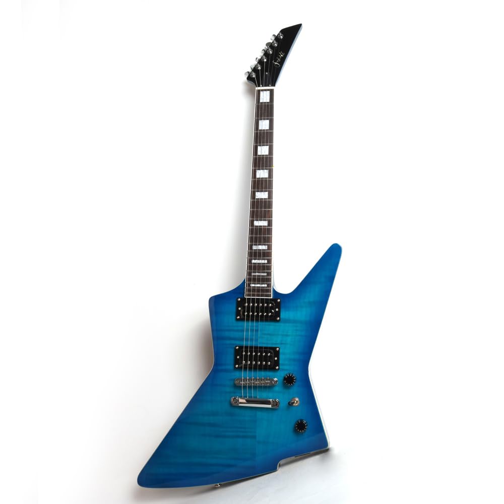Snapklik.com : Fojill FEX-90 Solid Body Full Size Canadian Maple Neck Genuine Rosewood Fretboard ...