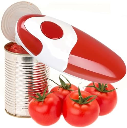 Electric Can Opener, Hand Free Tin Opener, One Touch Electric Tin ...