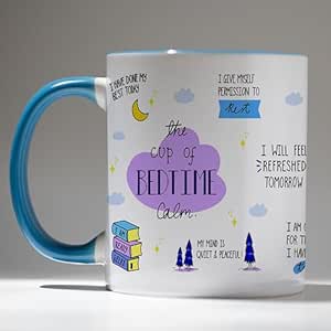 Buy DAYS Cup of Bedtime Calm, Motivational Mug, Stress Relief, self ...