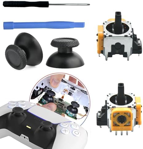 Amazon.com: Ps5 Joystick Replacement for Sony Playstation 5 Ps5 ...