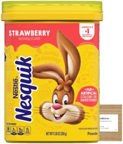Amazon.com : NESTLE NESQUIK No Sugar Added Chocolate Flavored Powder 16 ...