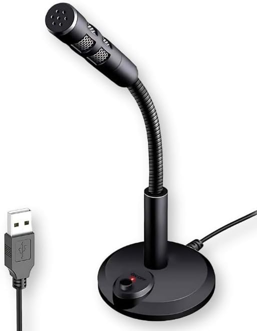 Drumstone (𝟏𝟓 𝐘𝐞𝐚𝐫𝐬 𝐖𝐚𝐫𝐫𝐚𝐧𝐭𝐲 USB Desktop Microphone for PC & Laptop ...