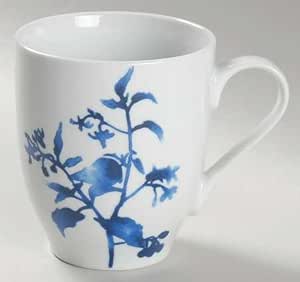 Amazon.com | Oneida Tranquility Blue Mug, Fine China Dinnerware: Coffee ...