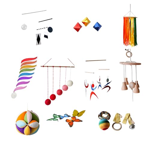 Amazon.com: Box of Montessori Mobile, Gobbi Mobile, Montessori Bell and ...