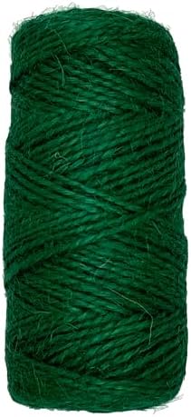 Amazon.com : Rocky Mountain Goods Green Jute Twine Heavy Duty 200 ft ...