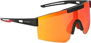 Amazon.com: Glassy Sunhaters Salt Black/Red Sunglasses : Glassy ...