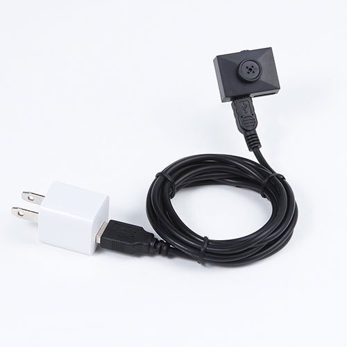 Buy UniverseIndia Spy Wire Button Camera with USB Cable, 2 Metre Line ...