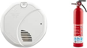 First Alert SA320CN Dual-Sensor Smoke and Fire Alarm, Battery Powered ...
