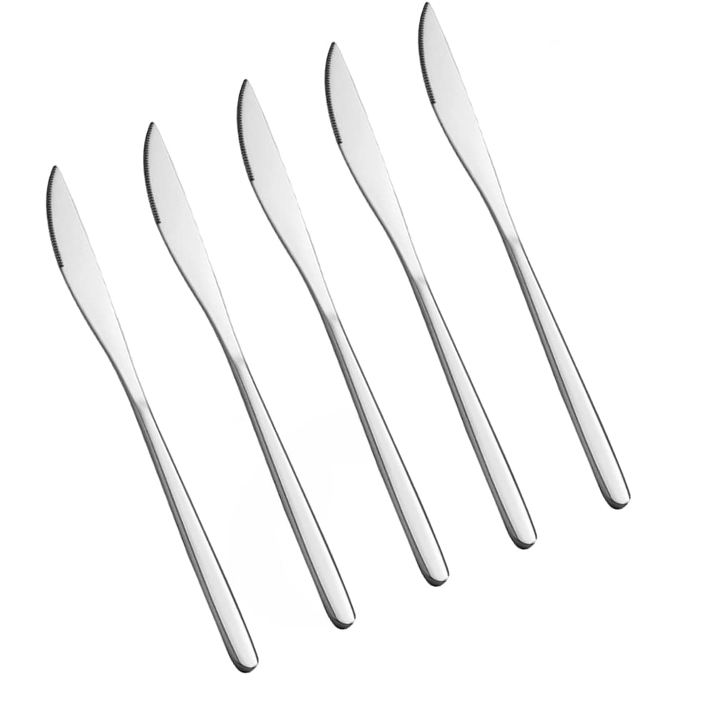 Buy Spatlus Steak Knives Set Premium Stainless Steel Steak Knife Set ...