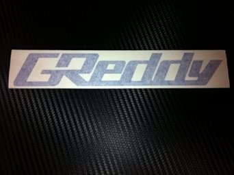 Amazon.com: FOR Greddy Racing Decal Sticker (New) Blue Size 8"x1.3" X 1 ...
