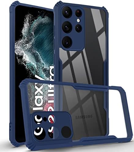 Jkobi Back Cover Case for Samsung Galaxy S22 Ultra 5G (Crystal Glass ...