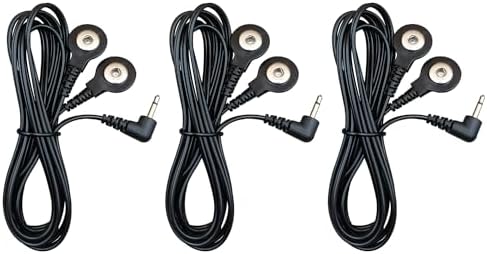 Amazon.com: TENS Unit Replacement Lead Wires: BesCable 3pcs Cable Cord ...