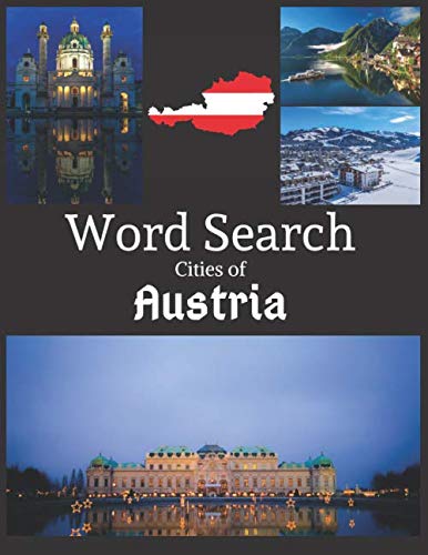 Amazon.com: Word Search Cities of Austria: 600 Cities | 40 puzzles ...