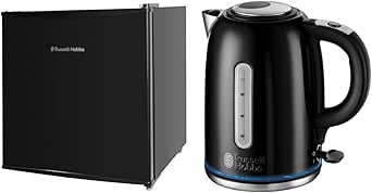 Russell Hobbs RHTTLF1B 43L Table Top F Energy Rating Fridge Black ...