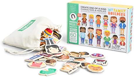 Amazon.com: My Family Builders My Magnetic Family Builders, (Set of 60 ...