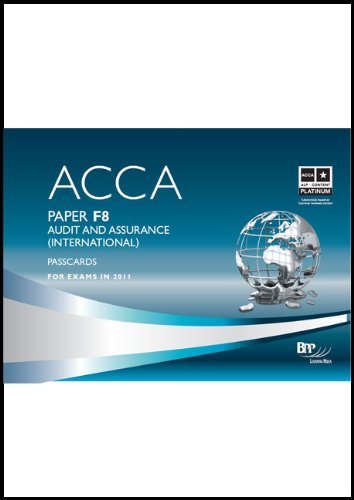 ACCA - F8 Audit and Assurance (INT) ACCA - F8 Audit and Assurance (INT ...