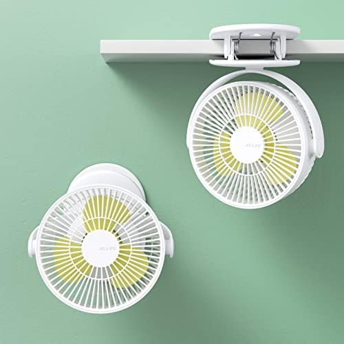Amazon.com: JISULIFE 3 IN 1 Clip On Fan [Clip/Desk/Hang] 4000mAh ...