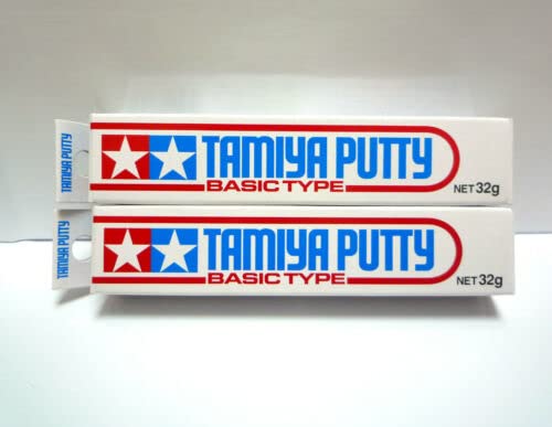 Amazon.com: 2X Tamiya Basic Gray Putty 87053 for Modeling Models 32g Craft ABS Plastic : Arts ...