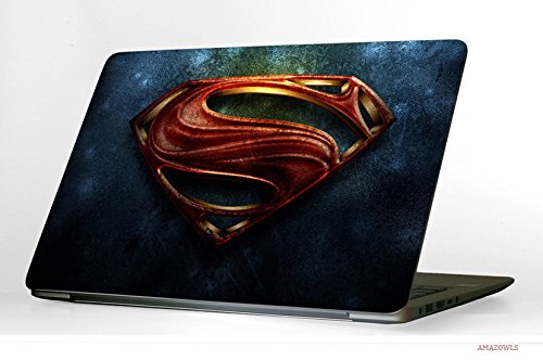 AmazOwls Superman VII Laptop Skin Vinyl Sticker Comics Superheroes and ...
