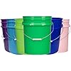 Amazon.com: House Naturals 5 Gallon Food Storage Grade Plastic Bucket ...