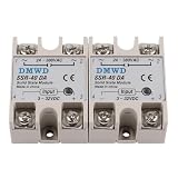 ・ブランド:DMWD・製造元:DMWD・製造元/メーカー部品番号:SSR-40DA2GE・【高速応答速度】ソリッドステートリレーの応答速度は通常ミリ秒で、通常のリレーよりもはるかに高速です。 それに対応して、より強力なスイッチング能力を持ち...