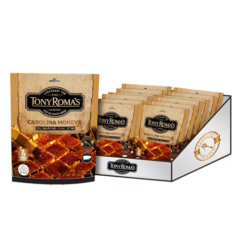 Buy Tony Roma's Pork Jerky Bites, Gluten Free, y Homemade Style ...