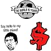 Amazon.com: Scarface 9ct Vinyl Large Deluxe Stickers Variety Pack ...