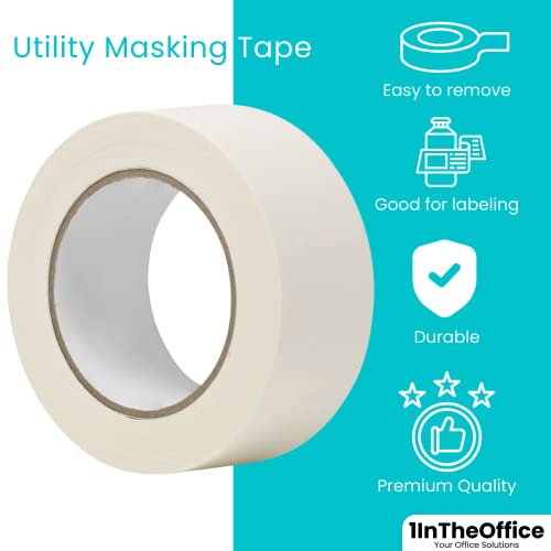 Snapklik.com : 1InTheOffice Masking Tape 2 Inch Wide