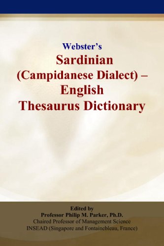 Webster’s Sardinian (Campidanese Dialect) - English Thesaurus ...