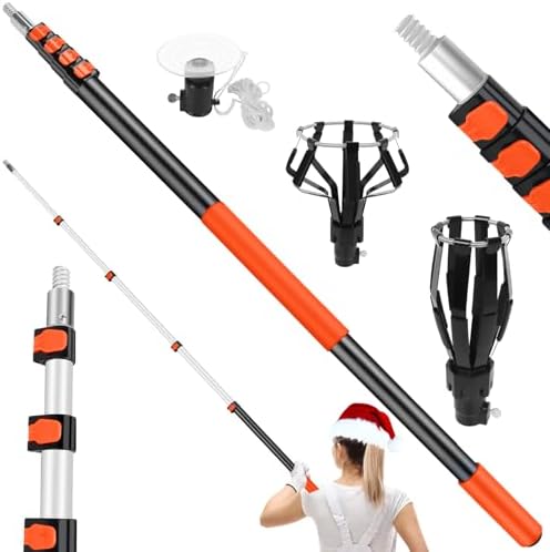 ACTREY Light Bulb Changer for High Ceilings with Extension Pole 20FT ...