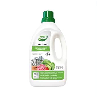 Amazon.com: Ecoworm Organic Potassium Soap Concentrate – Plant-Based ...