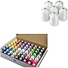 Amazon.com: Simthread 63 Brother Colors Polyester Embroidery Machine ...
